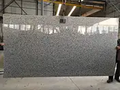 Alpine White Granite Slab - raise stone